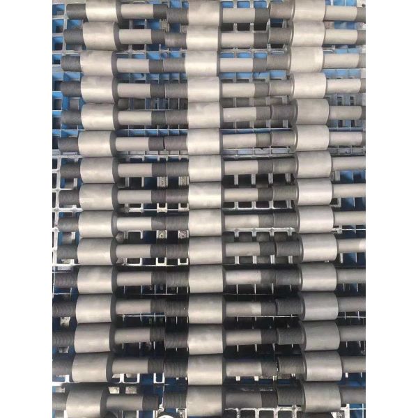 Quality Extruded Graphite Forming Industrial Grade Resin Impregnated Graphite Rotor for sale