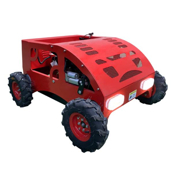 Quality Fast Rotary Cutting Wheeled Electric Automatic Lawn Mower 130kg HT750 for sale