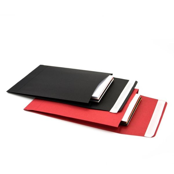 Quality 120gsm Kraft Paper Pocket Style Gusset Envelope for Express Packing Convenience for sale