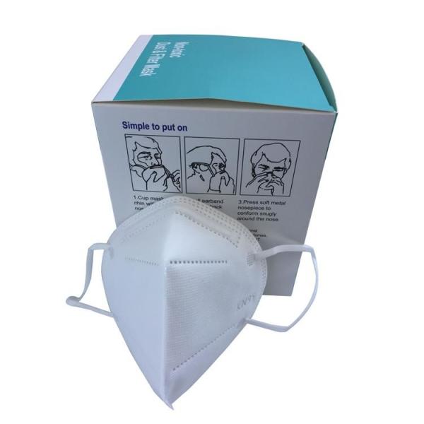 Quality SGS Earloop 5 Ply KN95 Dust Particulate Face Mask for sale