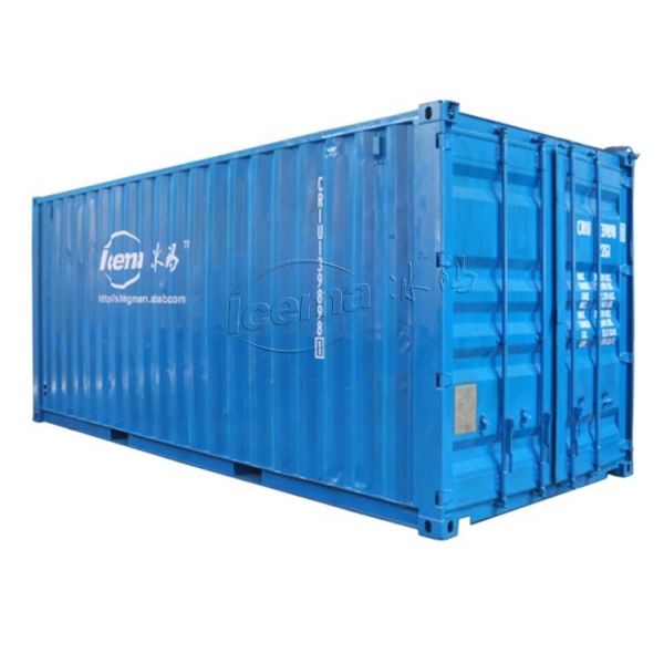 Quality RefComp Compressor 31.25KW 8T Container Block Ice Machine Removable for Port and for sale