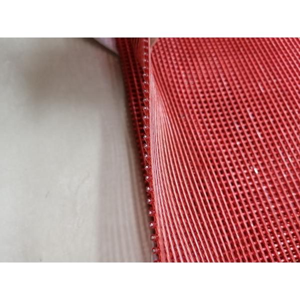 Tensioned Hook Polyurethane Screen close-up view showing mesh structure and hooks