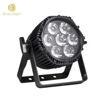 Quality Stage Lighting Wedding Par Lights DMX512 7*18W Waterproof LED Par Can Light for sale