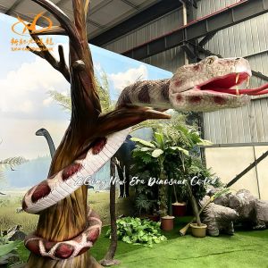 Quality Weather Resistant Lifelike Robotic Animatronic Snake Customized Size For Zoo for sale