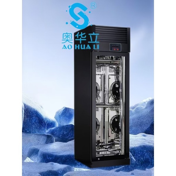 Quality LPG-10G Drying Cabinet Air-cooling Black Titanium Wire Stainless Steel Single Door 600*830*2030mm for sale