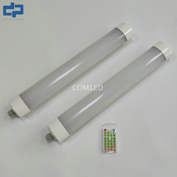 Quality vapor tight LED linear light with sensor dimming function Linkable mounted for sale