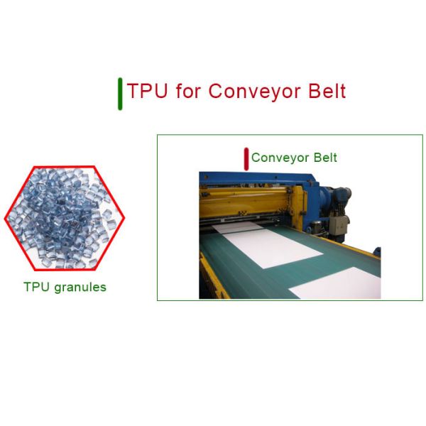 Quality Conveyor Belt TPU Thermoplastic Polyurethane Resin for sale