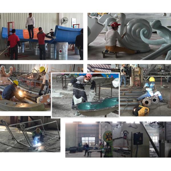 Quality Anti UV Kids Water Park Equipment Fiberglass Whale Water Slide for sale