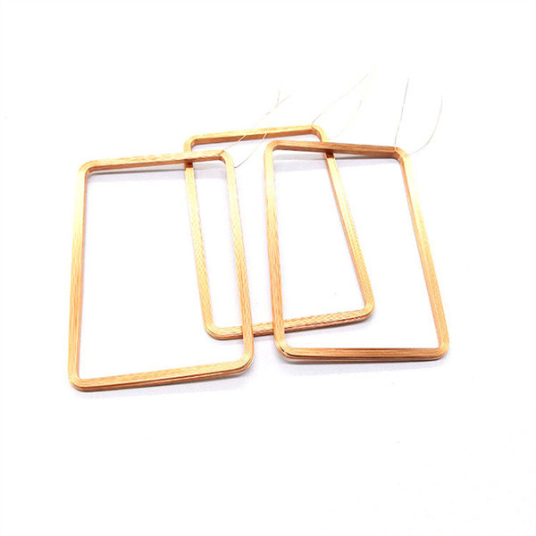 Quality 100KHZ Induction Copper Coil square , 235UH Air Core Coil For Consumer Products for sale