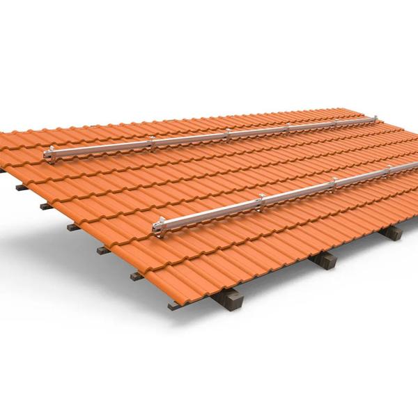 Quality Universal Compatibility Solar Pv Aluminium Mounting Rail Withstand Temperatures for sale