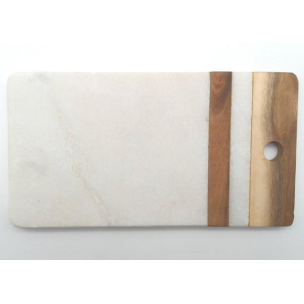Quality Customized Stone Placemats Rectangular Marble Acacia Wood Cutting Boards for sale