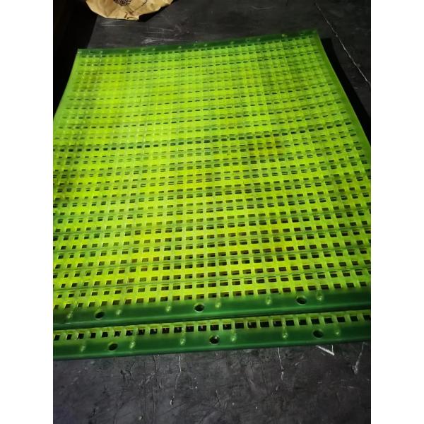 Quality Tensioned Urethane Coated Sieve Plate For Stone Screening for sale