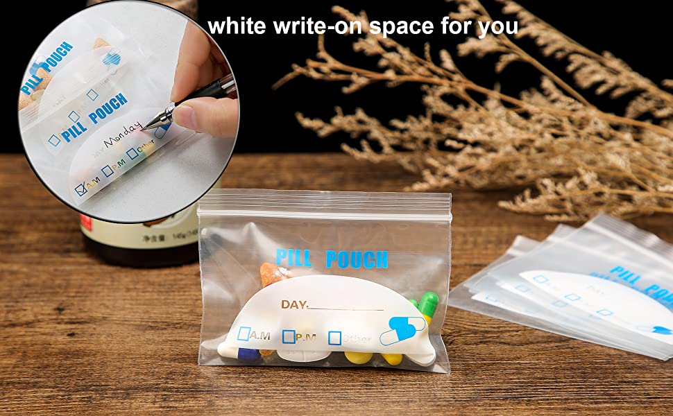 Pill Pouch Bags