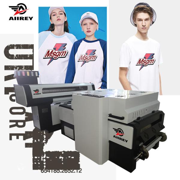 Quality Double Head High Speed DTF Printer 60cm Automatic T Shirt Printer Machine for sale