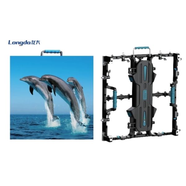 Quality 180W/ M2 High Brightness Rental LED Display 1R1G1B LED Screen Die Casting Aluminum for sale