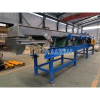 Quality Highly Efficient Energy-saving Light to Medium-duty Stainless Steel 304 Leaf Spring Eccentric Balanced Vibratory Conveyor For Plastic Granules Conveying for sale