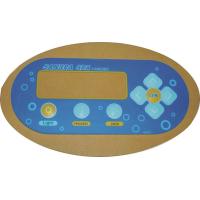 China 3M467 3M468 Adhesive 50VDC Rubber Push Button Membrane Switch factory