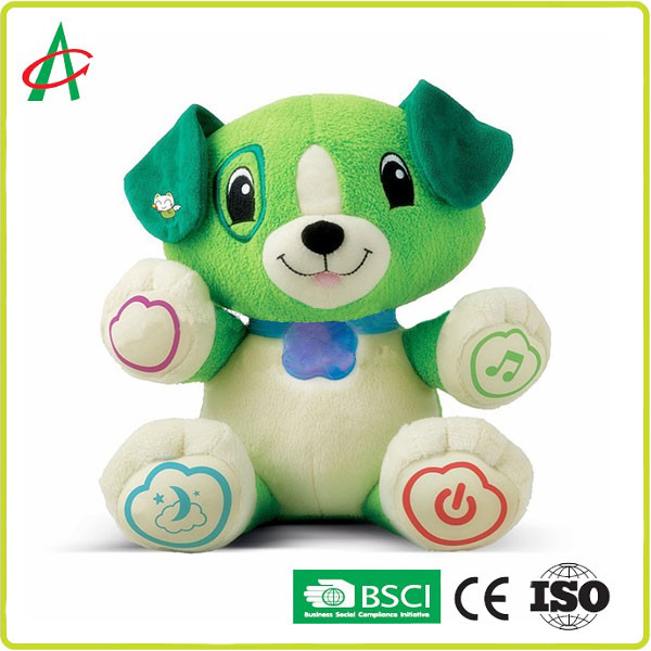 Quality Intelligent EN71 Musical Stuffed Animals For Babies 8 Inch 12 Inches for sale