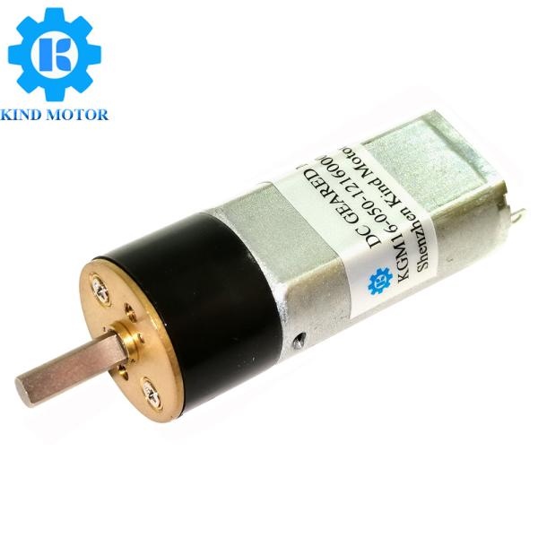 Quality 400mNm 24v Brushed Dc Motor , 37g Weight 40 Rpm Gear Motor for sale