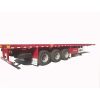 china 40 Ton Max Payload Tri-axle Flatbed Container Semi Trailer for Truck