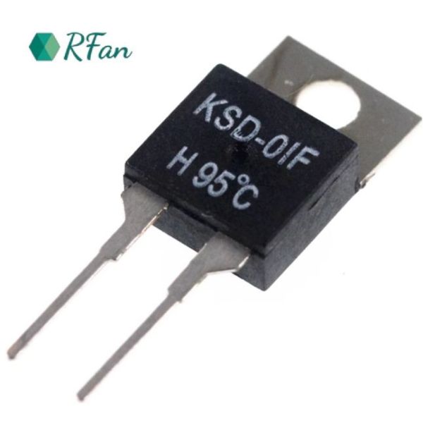 Quality Small KSD01F Thermal Protector Thermal Resettable Fuse For Circuit Board for sale
