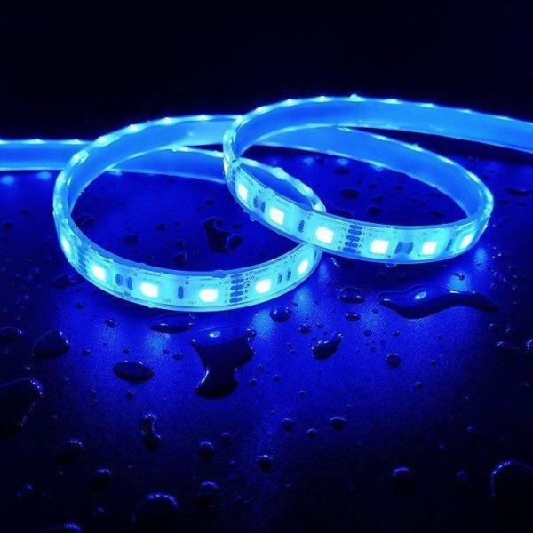 Quality 100m Custom Length LED Strip Lights 12v Multi-Color RGB Red Green Blue -45 50C 0 for sale