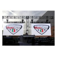 Quality RGB P 10 Outdoor Commercial LED Screen Rental Advertising with 7500 nits for sale