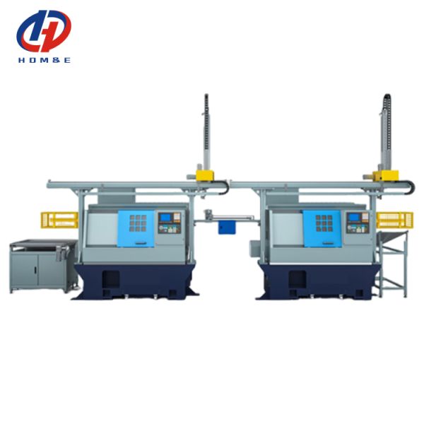 Quality Multi-equipment Automated Production Line CNC Lathe with Gantry Loader for sale