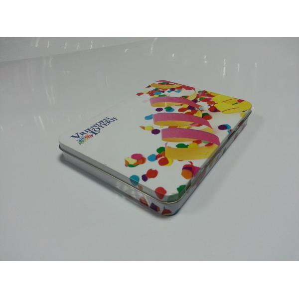 Quality Tinplate Square Tin Containers for sale