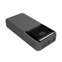 Quality 20000mAh Built In Lightning Cable Power Bank Portable 149.2*69.3*30.4mm for sale