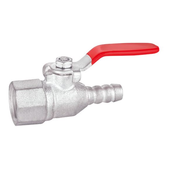 Quality 3/8 NPT Brass Ball Valve Nickel Surface Forged Iron Pipe Ball Valve for sale