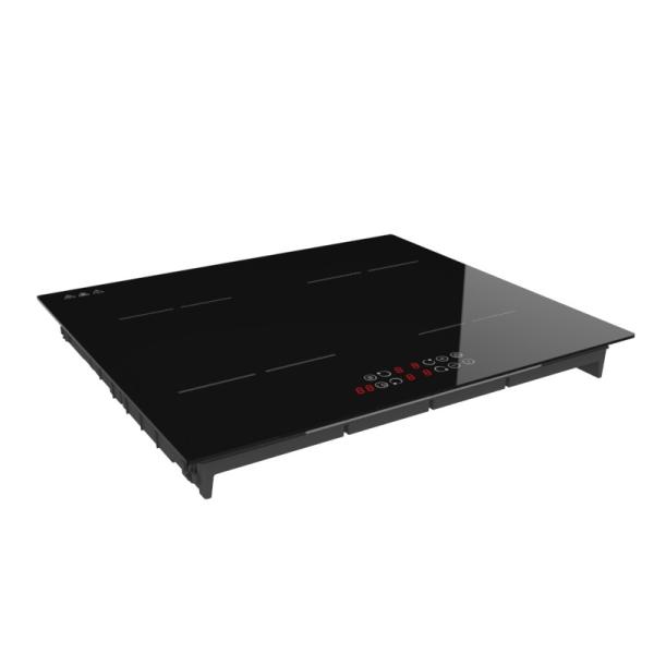 Quality Indoor Four Burner Electric Induction Hobs Lightweight Crystal Type Efficient for sale