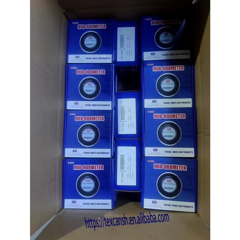 Quality TEXCAN Trailer Hubodometer KM Display Units 315 REVs/KM for Long-Distance for sale