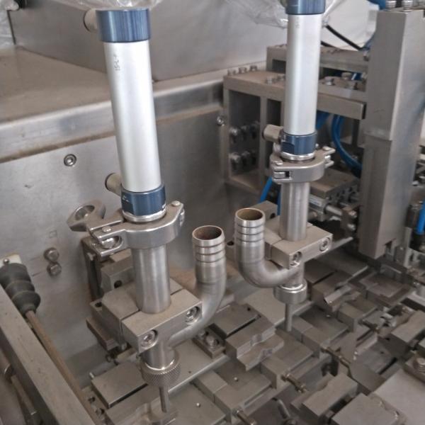 Quality Multi Function Stand Up Bag Filling Machine , Low Noise Rotary Pouch Packing for sale