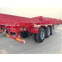 Quality 40FT 45t Skeleton Truck Semi Container Chassis Trailer with 12 Tires for sale