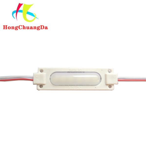 Quality 2W COB LED Module 12V Blue Red Yellow IP67 LED Module 70*15mm for sale
