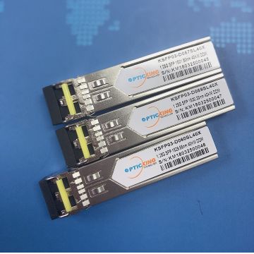 Quality CE FCC 1.25G SFP Transceiver DWDM 1529.55nm KSFP03-D0XXSL40X for sale
