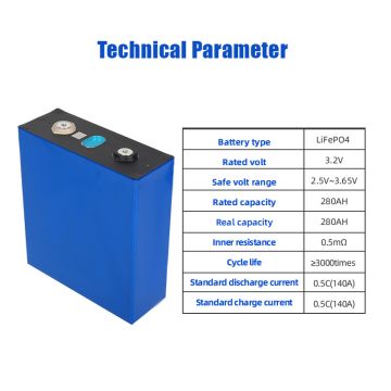 Quality EU US Rechargeable 3.2V 280Ah Phosphate Battery Lithium Ion 3.2V280Ah LiFePO4 for sale