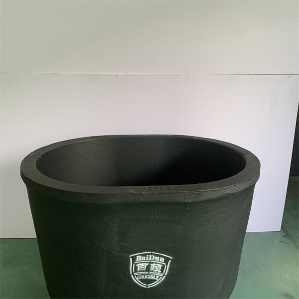 Quality Industrial Casting Clay Graphite Crucible Corrosion Resistant Chemical Resistant for sale