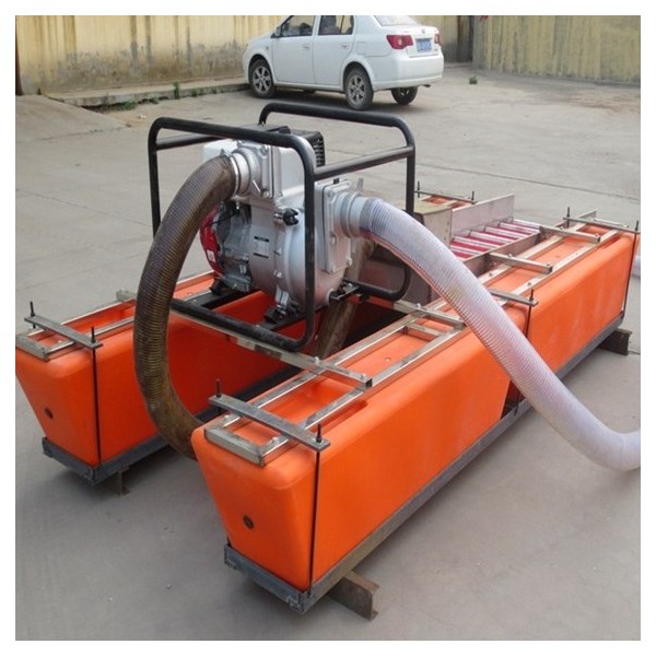Quality Gold Mining 4 Inch Jet Suction Dredger With Sluice Box for sale