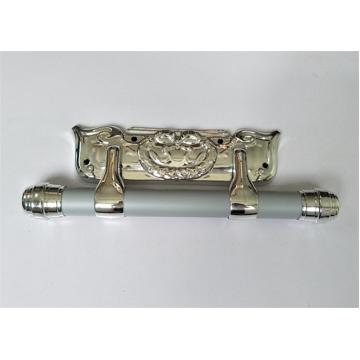Quality Silver Coffin Swing Handle With Customized Pictures European Style for sale
