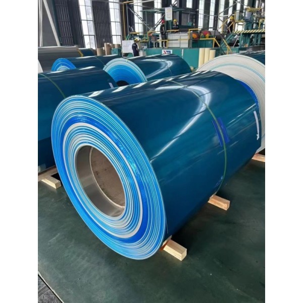 Quality 5xxx Alloy Cold Rolled Color Coated Aluminum Coil with CCIC SGS BV CE ASTMD Certificates for sale