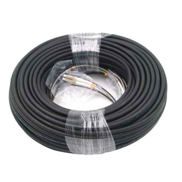 Quality Outdoor 5G Telecom CPRI Armored Multimode OM2/OM3/OM4 Fiber Optic Duplex LC for sale