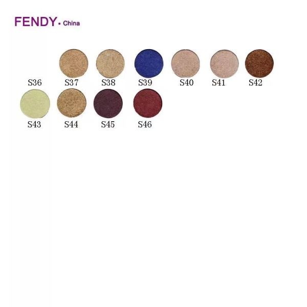 Quality DIY Makeup Maquillaje Single Eyeshadow Palette Accept Private Label for sale