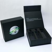 Quality Wholesale packaging black box with foam magnetic stripe box for sale