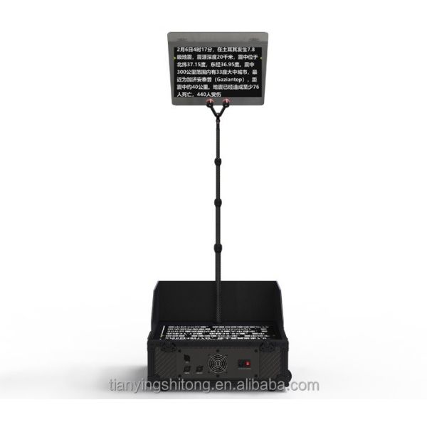 Quality Professional TYSTVideo DSLR Camera Teleprompter for Outdoor Speeches and Interviews for sale