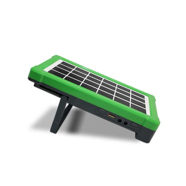 Quality Flashlight Portable Solar Powered Generator Kit Panel For Home Emergency Backup for sale