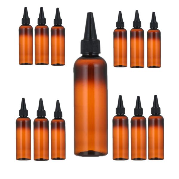 Quality OEM ODM Squeeze Plastic Cosmetic Containers Eco With Nozzle Odorless for sale