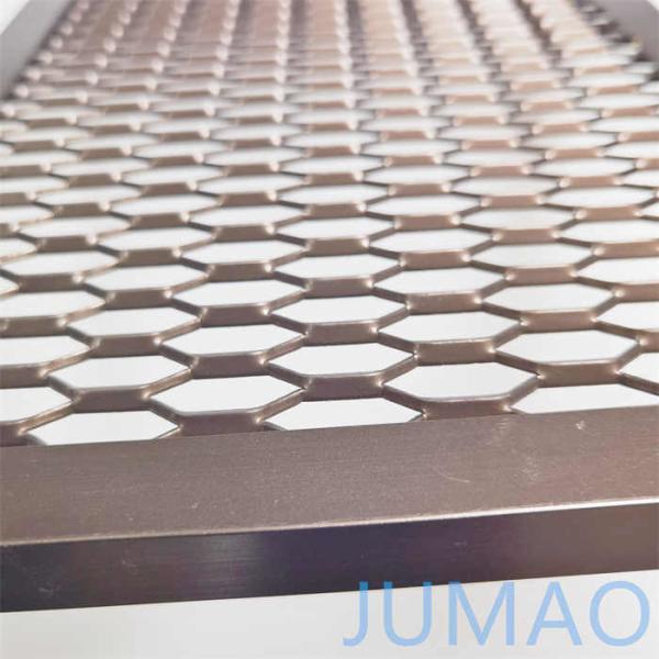 Quality Ceiling Architectural Metal Mesh Screen Wire Grille Inserts For Cabinets OEM for sale