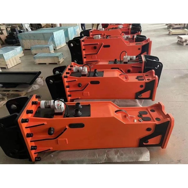 Quality Q345B Rock Breaker Hammer Excavator Hydraulic Breaker For Hard Stone Mining Breaking Stone for sale